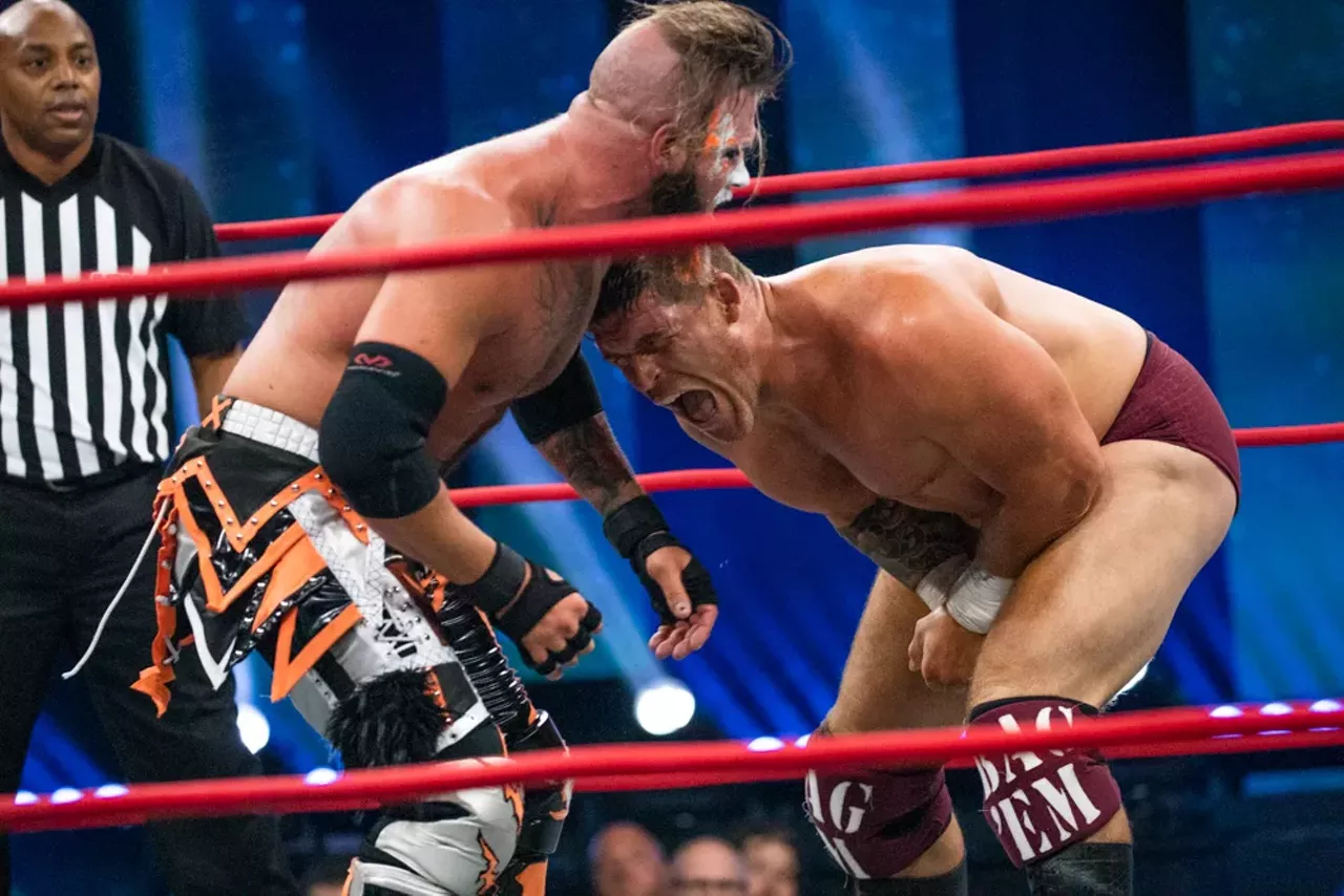 Fights, Flips, Fans: All The Wrestling Action We Saw at IMPACT's Derby ...